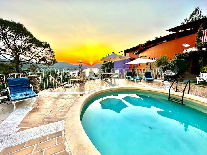 Cabaña Vista Al Lago Alberca Climatizada 2 - Valle de Bravo