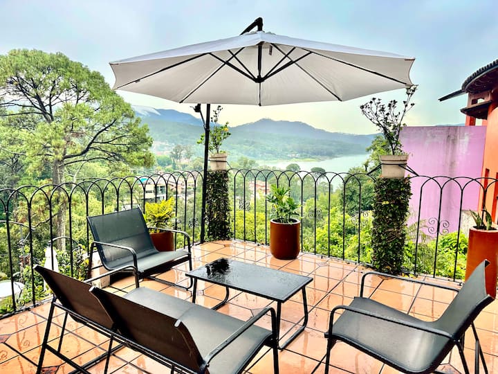 Cabaña Vista Al Lago, Alberca Climatizada Y Rio 3 - Valle de Bravo