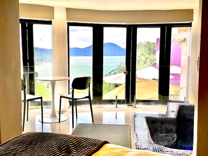 Depa Jacuzzi Vista Lago Cascada. Alberca 5 - Valle de Bravo