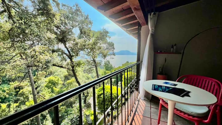 Vue Sur Le Lac Chambre Dans La Forêt Piscine - R6 - Valle de Bravo