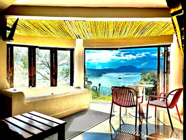 Depa Jacuzzi Vista Lago, Alberca Climatizada 7 - Valle de Bravo