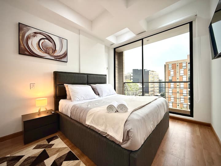 Parque 93 - Homely Studio @ Best Location In Bog! - La Calera