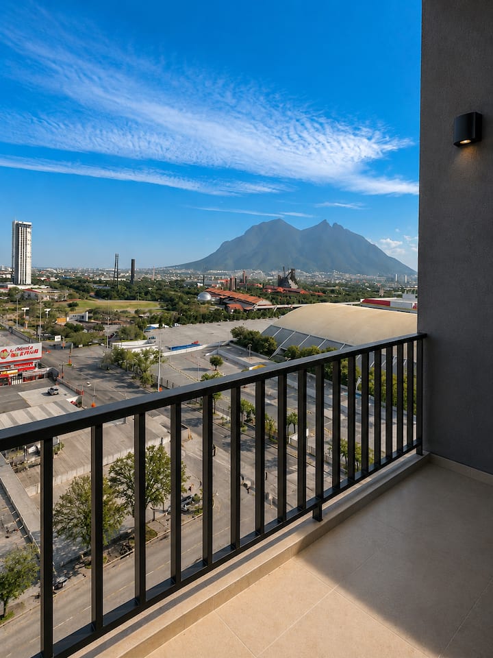 Perfect Getaway With Panoramic View Of Fundidora - Monterrey