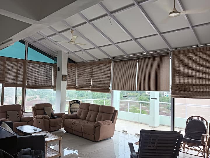 Penthouse For 5-10
Guests, Entire 4th Floor - Nashik