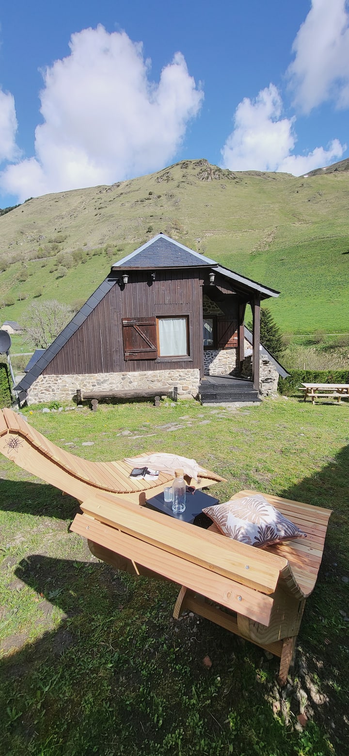 Ancienne Grange Aménagée Avec Vue à Espiaube - Saint-Lary-Soulan