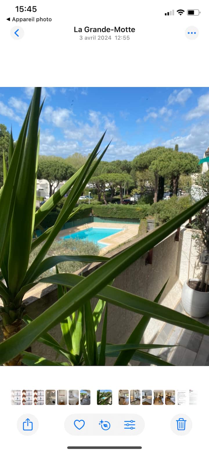Bel Appartement Avec Piscine 4 Personnes - Port Camargue