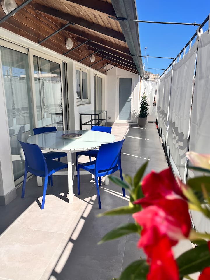 Letojanni - Mareluce Superior 2bedroom+terrace - Letojanni