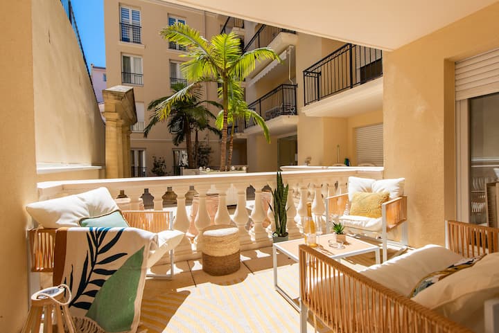 Sunny Palazzio T3 Climatisé Cannes Centre & Plages - Cannes