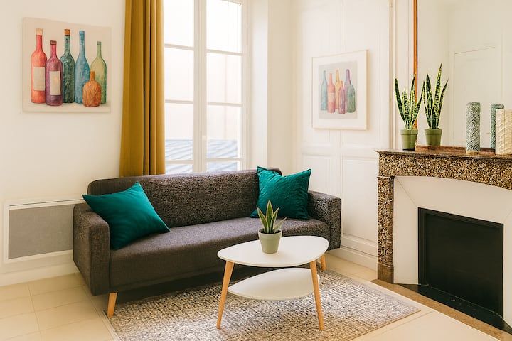 Studio 1 G Lumineux & Cosy – Hyper-centre Meaux - Meaux