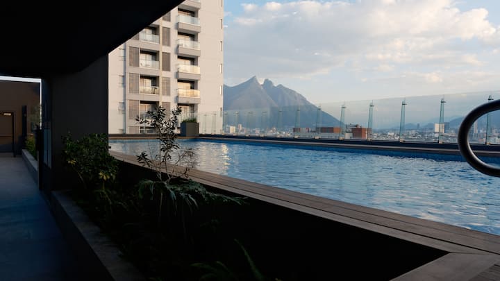 Departamento Equipado En Centro De Monterrey - Monterrey