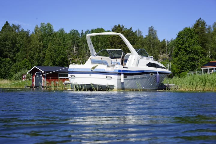 Båt Med Dj Ljud Ljus Event Utrustning Spillersboda - Estocolmo