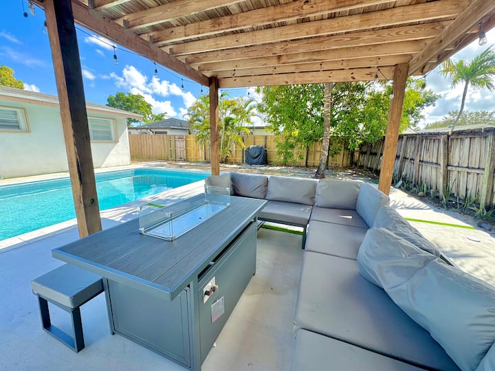 Truimagestay | 9 Min From Airport | Pool | Firepit - Dania Beach, FL
