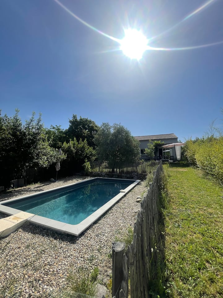 Villa & Piscine – Cœur Ardèche - Largentière