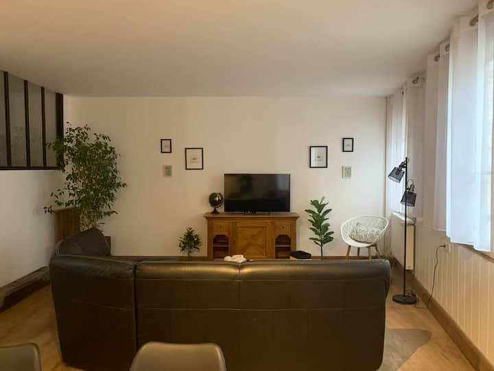 Grand T3 Centre-ville Proche Parc Et Lacs - Bar-sur-Aube