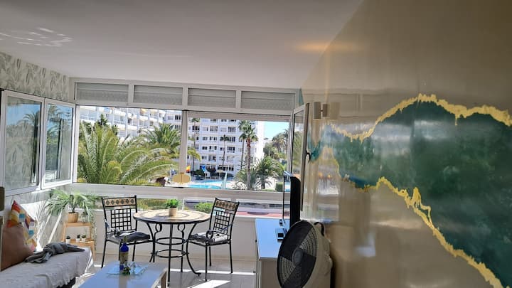 Entre Yumbo Y Playa Dunas. Centro Tirajana Aloe - Maspalomas