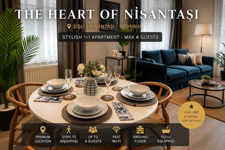 Nişantaşı Retreat | Fully Air-conditioned | Walk To Metro - İstanbul