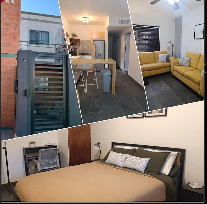 A 5 Min Del Consulado, Cas. Lindo Y Cómodo Depto. - Ciudad Juárez