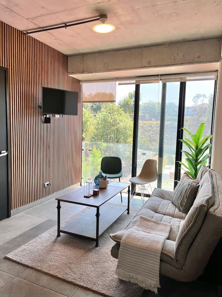 Estancia Relajada En Cayala Con A/c - Ciudad de Guatemala