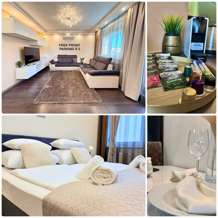 Local-lux Premium 2br + Living Room - Parking X 2 - Kecskemét