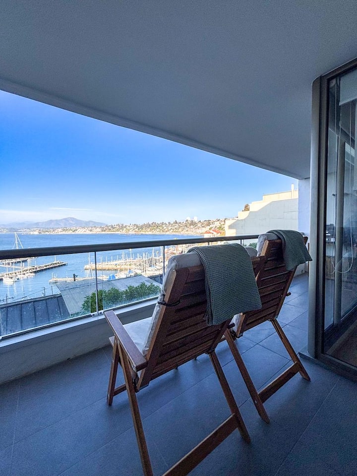 Unique View Yacht Club And Sea, Relax & Connected - Concón