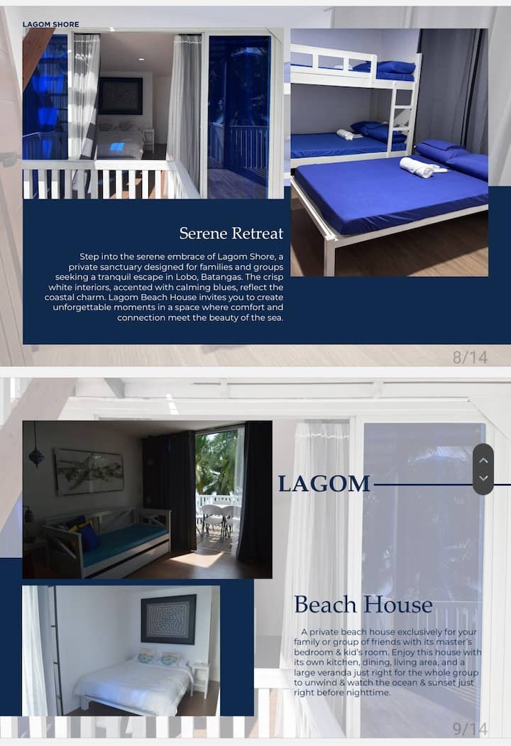 Lagom Shore W/pool
Beach House - Lobo