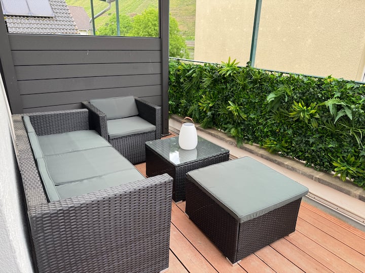 Rieslingtraum: Balkon/weingut/bootsanleger/wandern - Traben-Trarbach