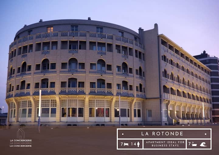 Logement Unique De 7 Chambres Vue Mer à Westende - Ostend