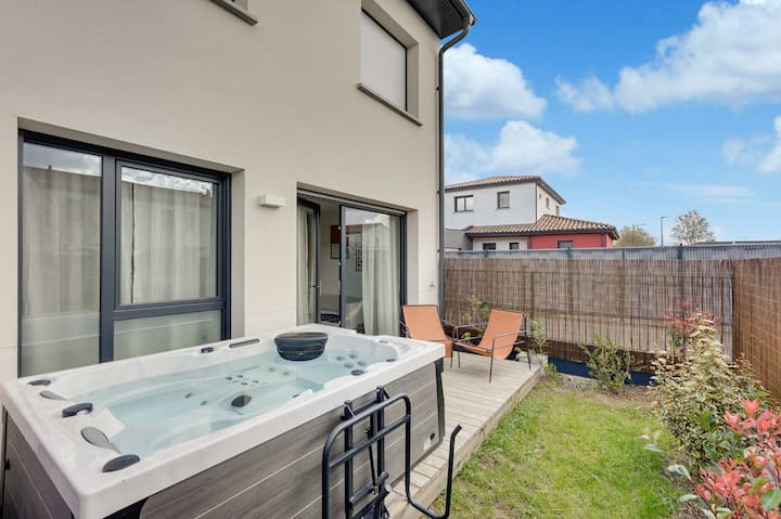 T3 Cosy Avec Spa Privé – Détente Aux Sept Deniers - Aucamville
