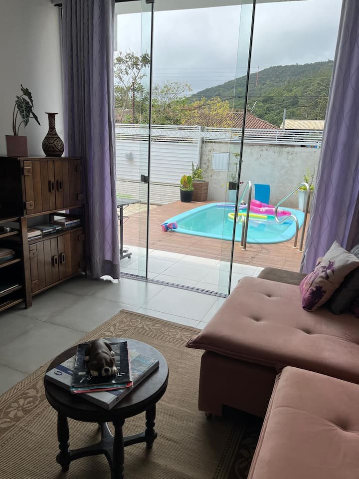 Casa Acessível 8min Praia Piscina Hidro Churrasco - Pôrto Belo