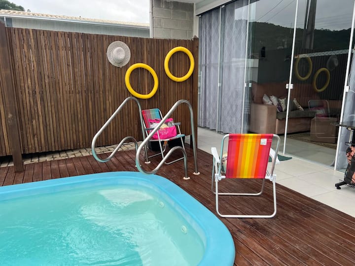 Kit Praia + Hidromassagem Aquecida, Perto Do Mar. - Pôrto Belo
