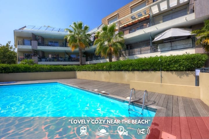 Appart & Chill -T2 -Bord De Mer Villeneuve-loubet - Plage des Bouches du Loup