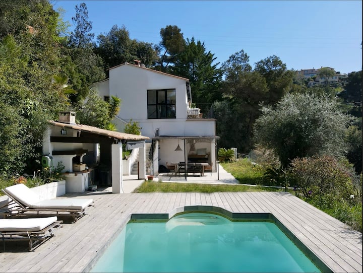 Villa D’exception Avec Piscine Et Vue Panoramique - Nice