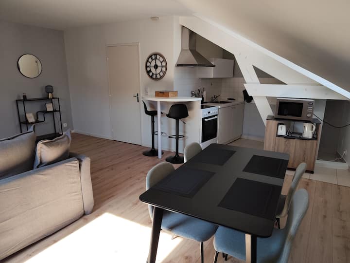 Cosy T2, Place Billange, Parking Privé - Saumur