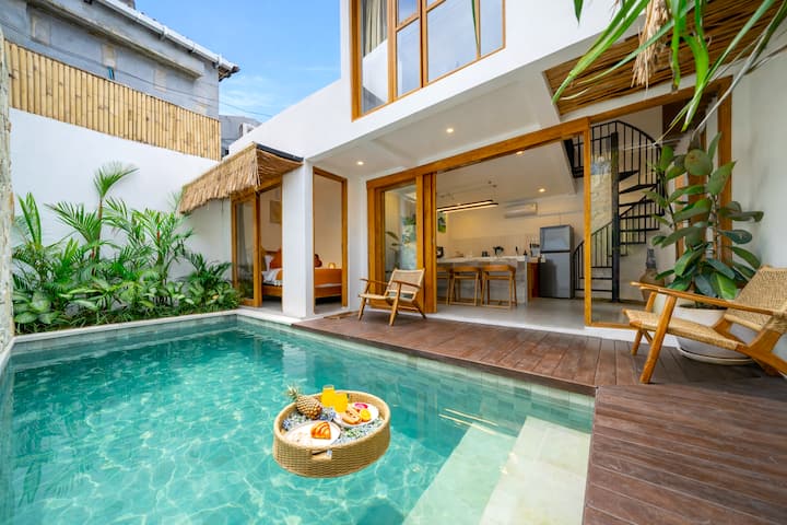 Hidden 3br Gem In Seminyak W Rooftop, Pool+garden - Denpasar