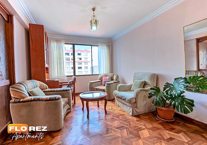 Departamento Familiar Con 2 Habitaciones + 2 Baños - La Paz