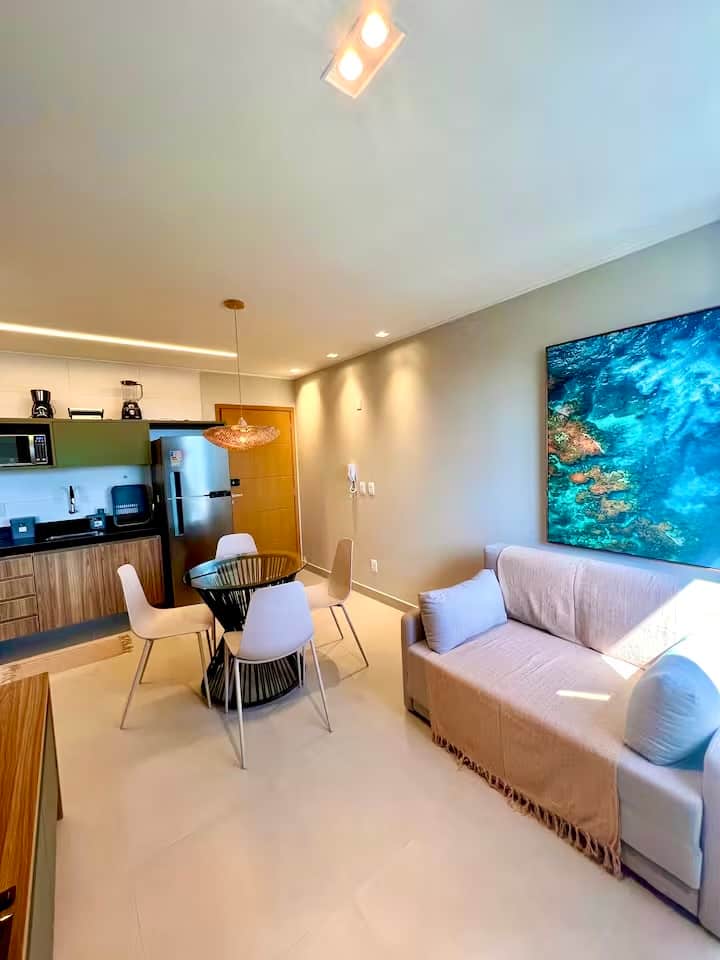 Studio Luxuoso Na Pajuçara C/ Belíssima Vista Mar! - Maceió