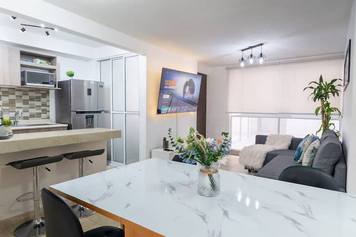 Departamento A 15 Min Basilicaguadalupe/centrocdmx - Mexico City