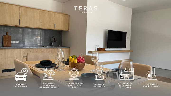 Luxe Modern 3 Br Apt Berawa Haven - Kuta