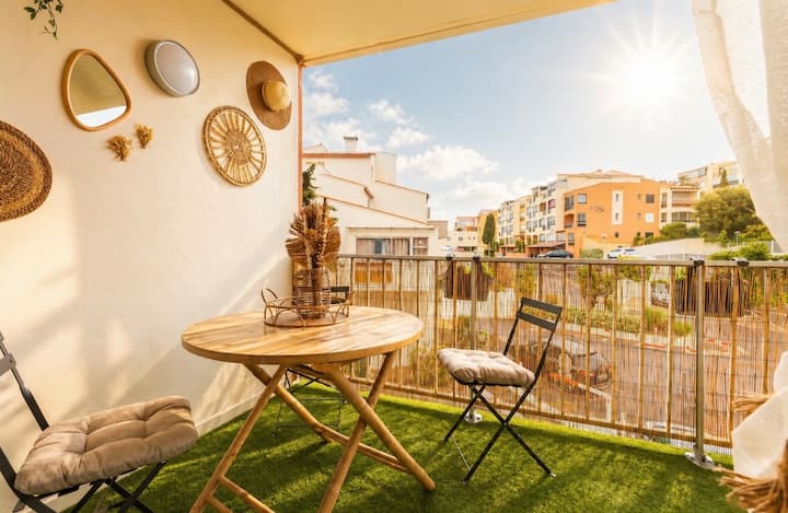 * La Perle Du Port * Clim • Balcon • Parking Privé - Le Grau d'Agde