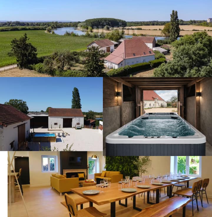 Domaine En Bord De Saône "Domaine De Champenatre" - Saint-Jean-de-Losne