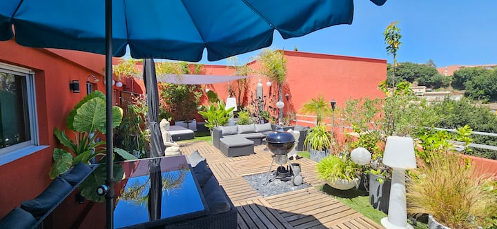 Beau 3p Dernier Etage Vue Mer Proche Nice/cannes - Biot