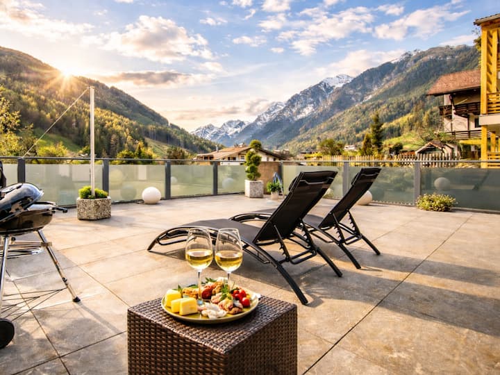 Villa Tribulaunblick – Design, Fireplace & View - Vipiteno