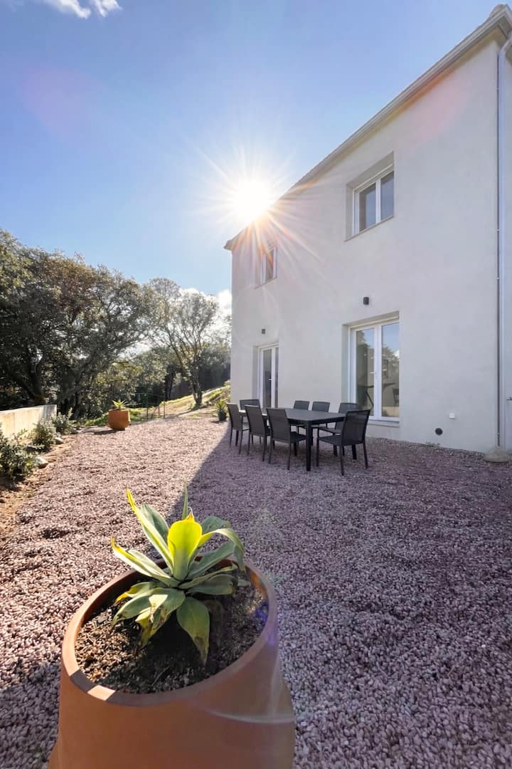 Villa Gala - Maison Familiale Neuve, Calme Absolu - Bastelicaccia