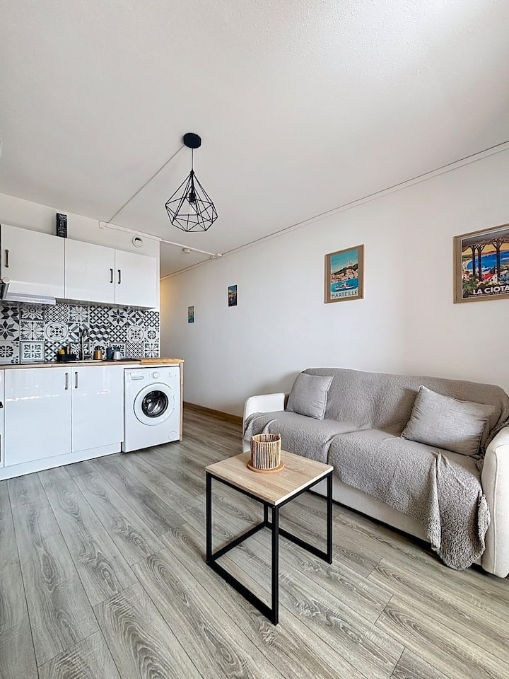 Bay View Baie Des Anges 3lits 4pers Studio Cabine - La Ciotat