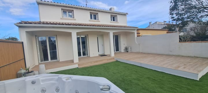 Magnifique Villa Neuve Jacuzzi - Carnon
