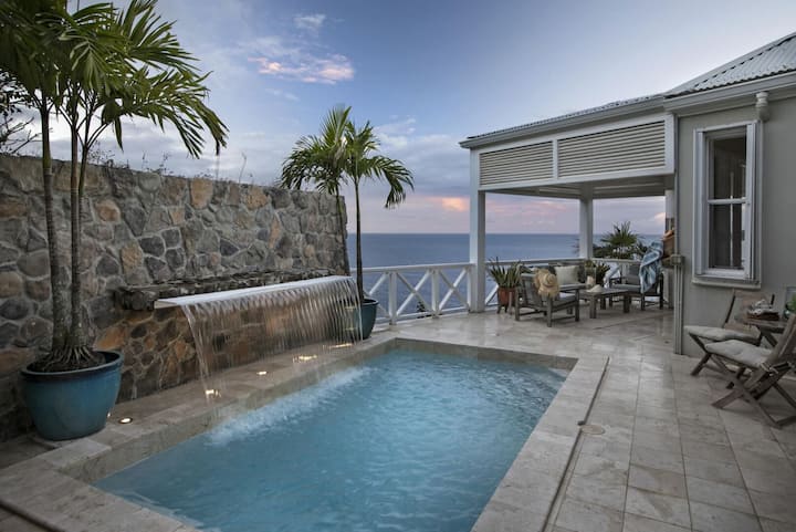 Oceanfront Villa W/ Private Pool Near Magen’s Bay - U.S. Virgin Islands
