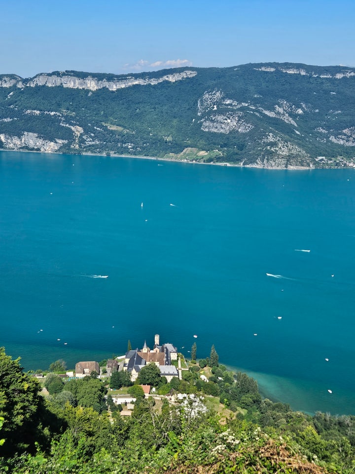 Mobile- Home Aiguebelette/aix Dans Camping - Lac d'Aiguebelette