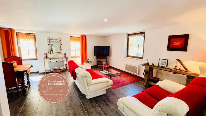 « Les Collines » - Maison De Village Avec Terrasse - Castelnaudary