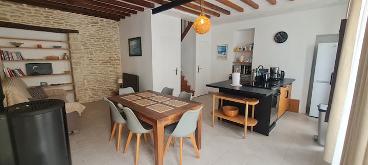Maison De Pêcheur Proche Mer - Saint-Aubin-sur-Mer