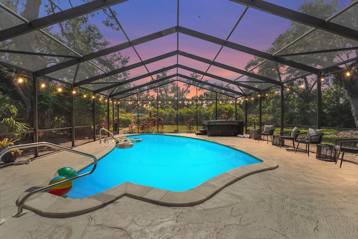 Heated Pool|hot Tub|arcades|game Room|4 Bedrooms - Sarasota, FL